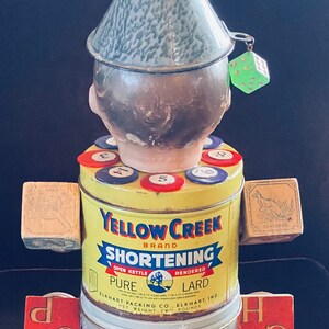 OOAK Artists Steampunk Assemblage ART Baby DOLL Vintage Mix Media ...