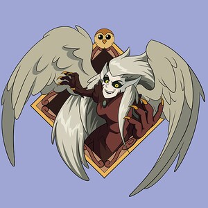 Limited Edition Eda the Owl Lady Enamel Pin - Etsy UK