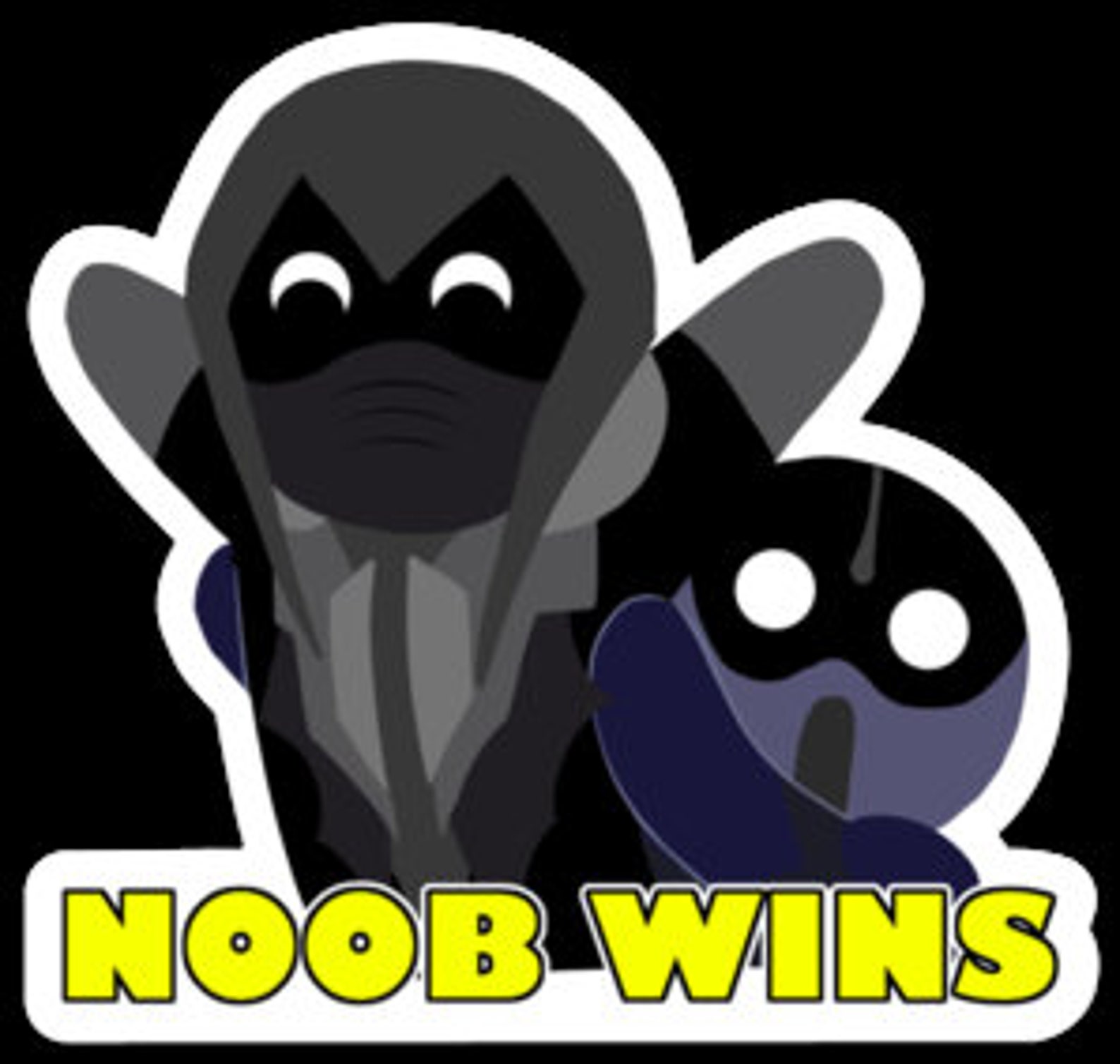 Noob Saibot Sticker - Etsy