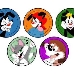 Animaniacs Buttons - Etsy
