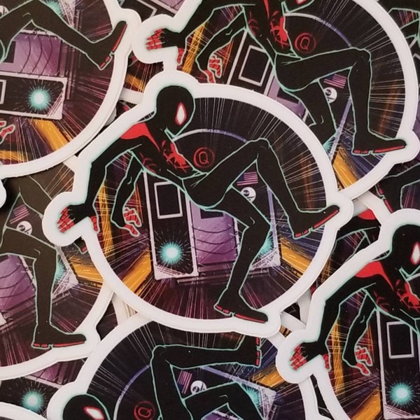 Miles Morales Stickers - Etsy