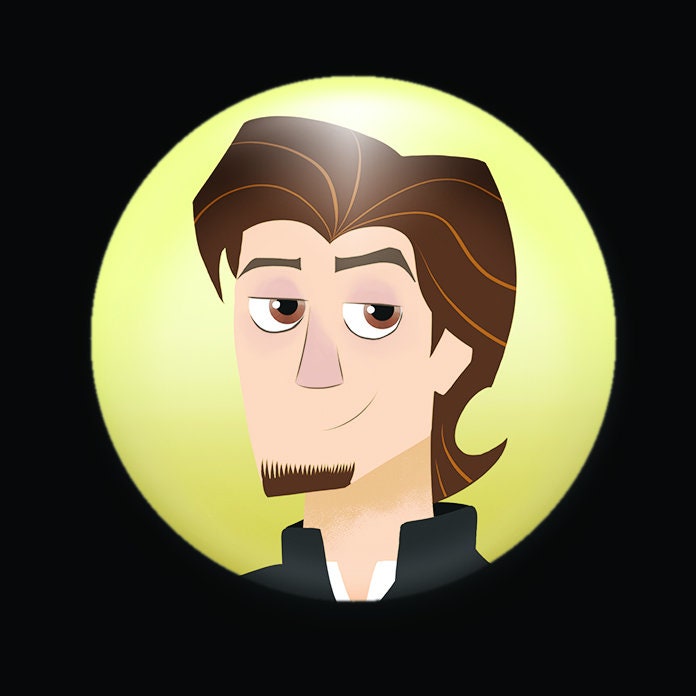 Disney's Tangled Buttons | Etsy