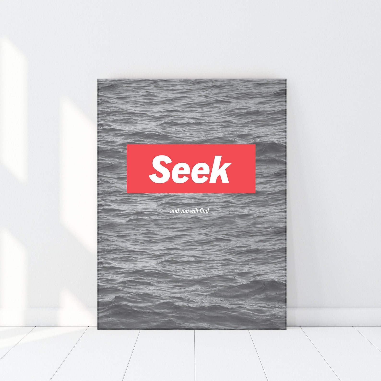Ask Seek Knock Bible Verse Wall Art Set of 3 Prints - Etsy