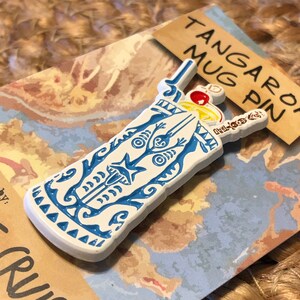 Tangaroa Mug Enamel Pin - Etsy
