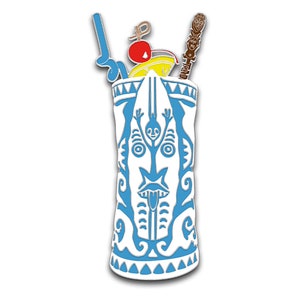 Tangaroa Mug Enamel Pin - Etsy