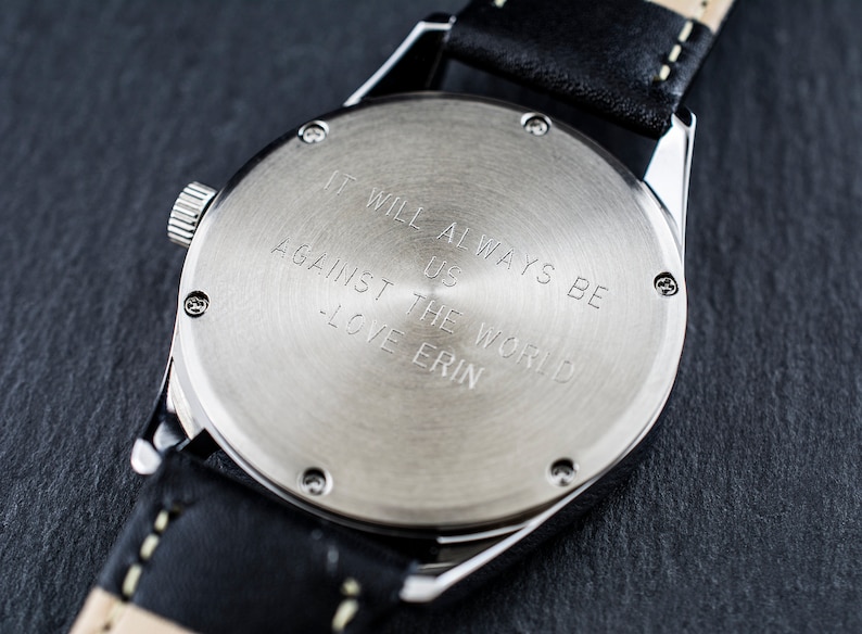 Mens Watch Personalized Watch Engraved Watch Gift for Him | Etsy