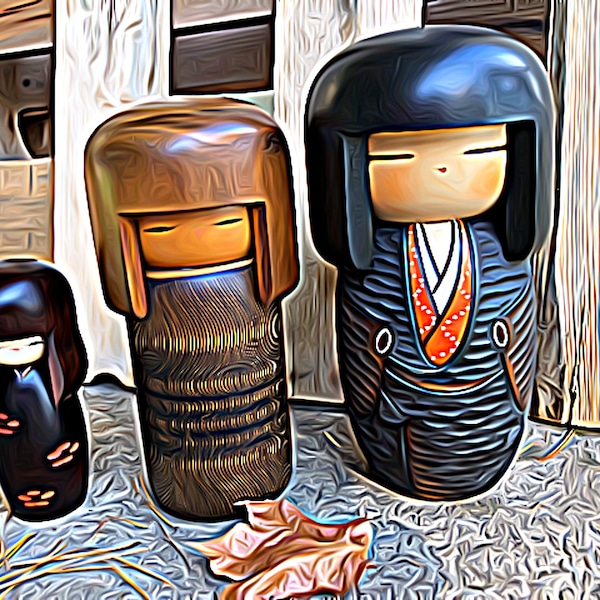 Kokeshi - Etsy