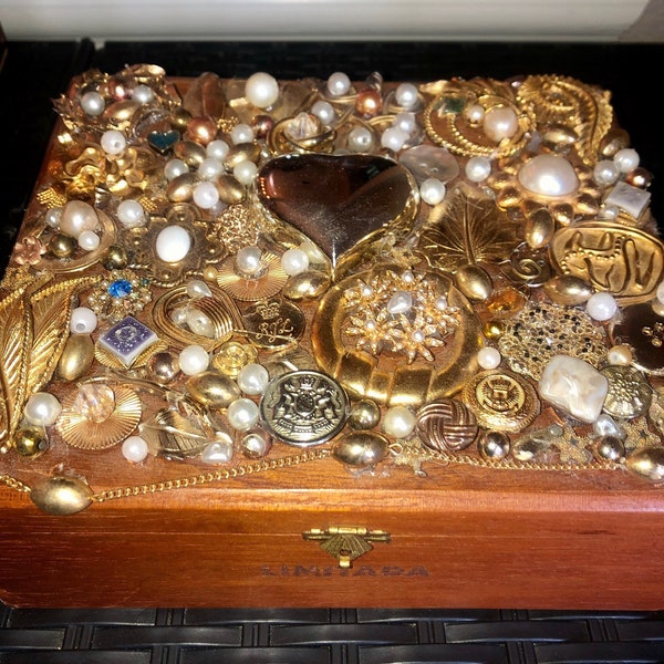 Jewel Encrusted Box - Etsy