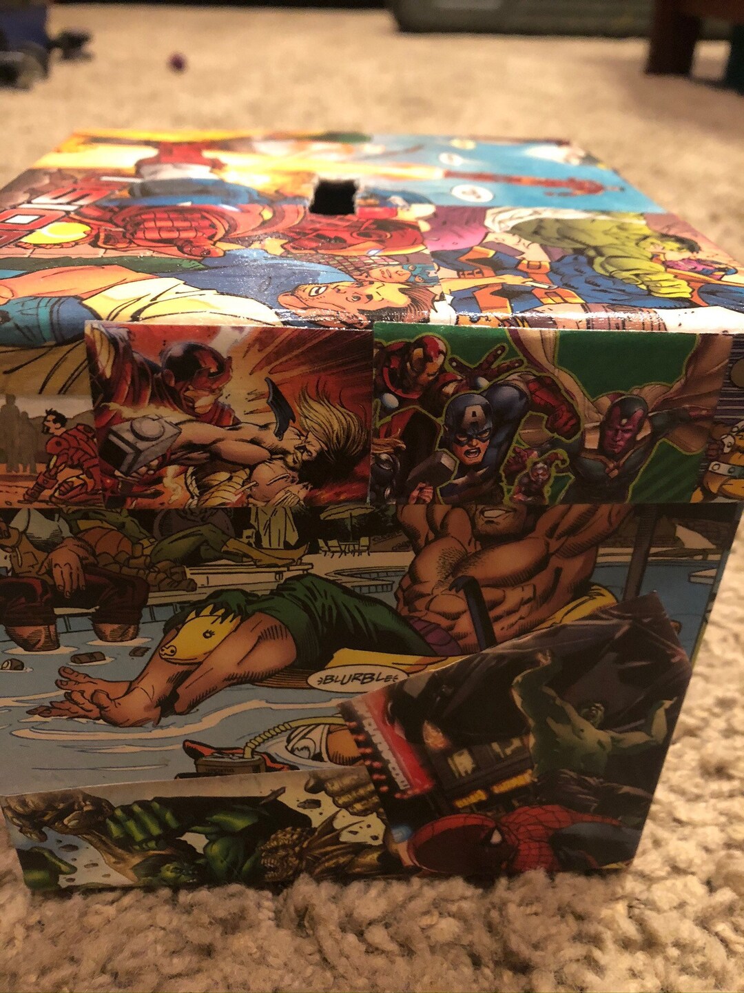 Decoupage Marvel Avengers Handmade Savings Bank - Etsy