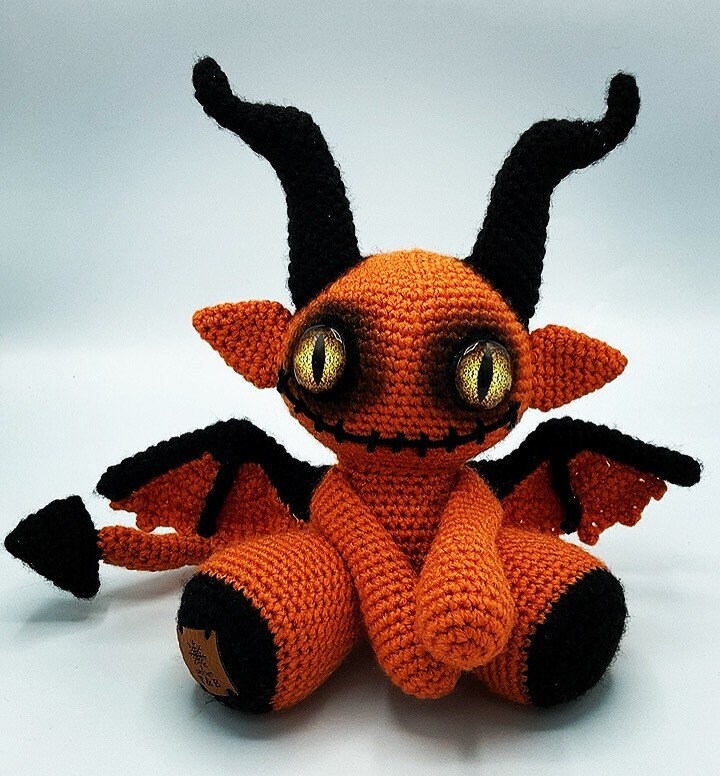 The Neon Devil Crochet Pattern - Etsy