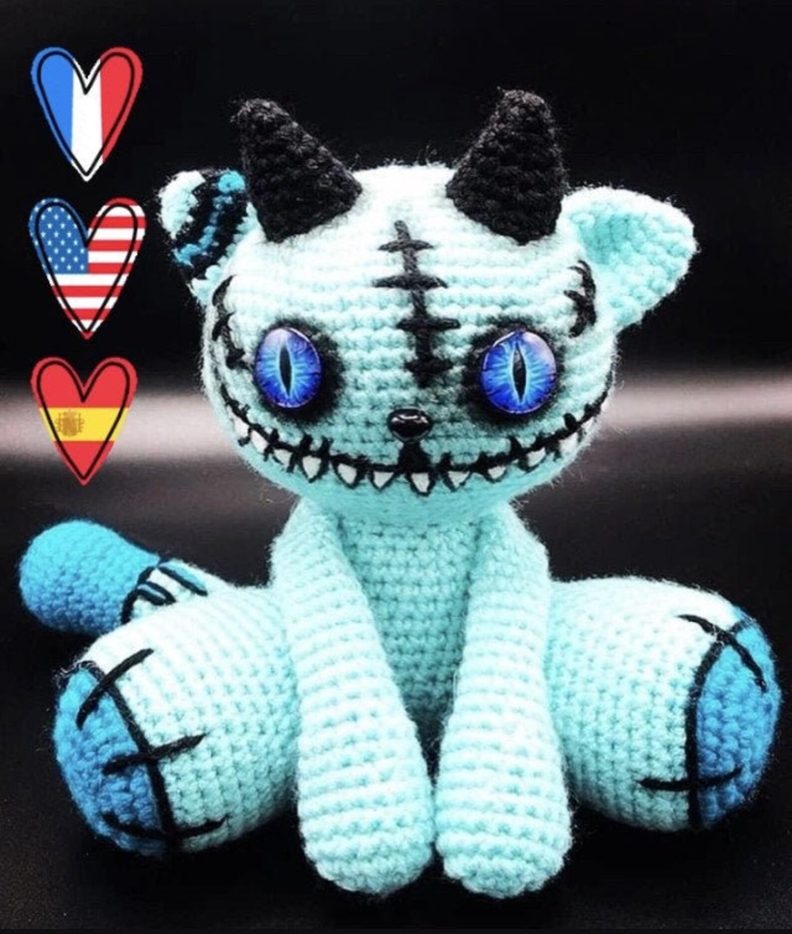 Evil Cat Crochet Pattern - Etsy