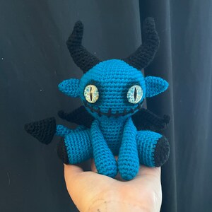 Tiny Neon Devil - Etsy