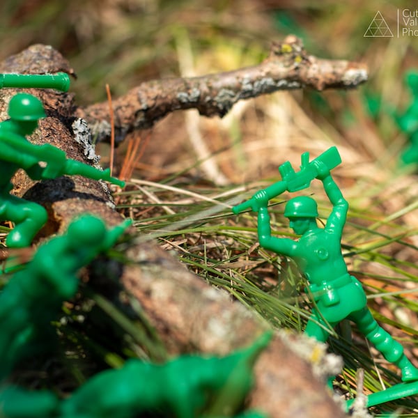 Green Army Men - Etsy