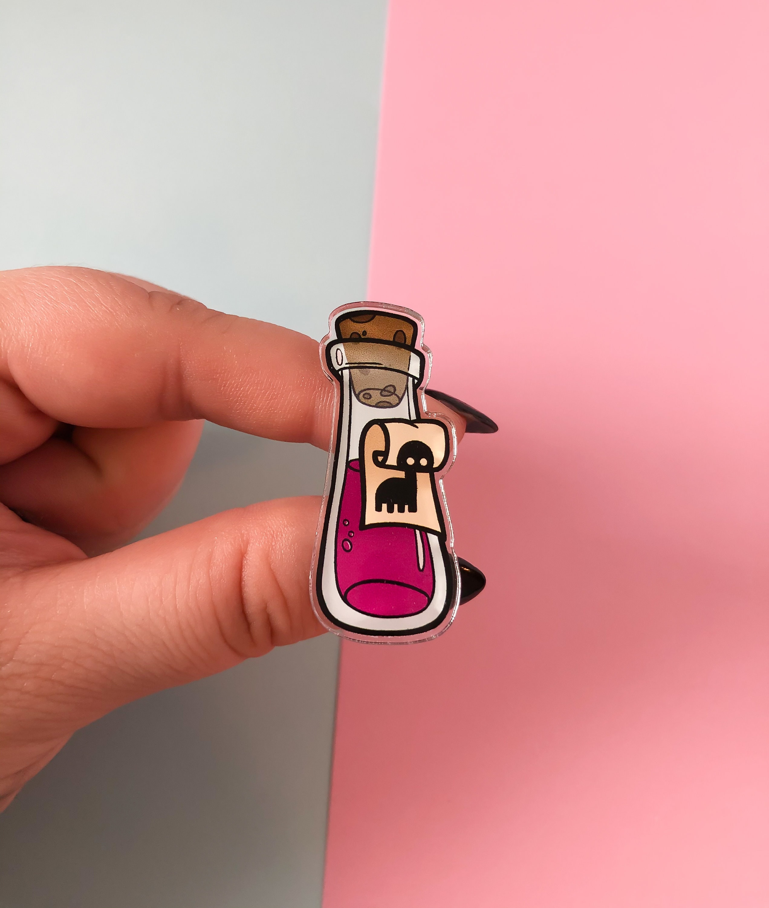 The Emperor's New Groove Poison Bottle Pin-kuzcos Poison Pin-acrylic ...