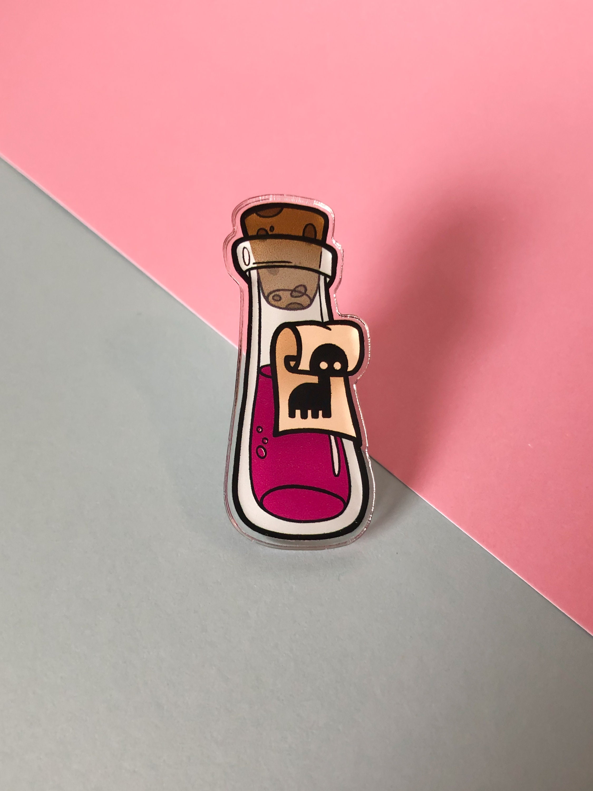 The Emperor's New Groove Poison Bottle Pin-Kuzcos poison | Etsy
