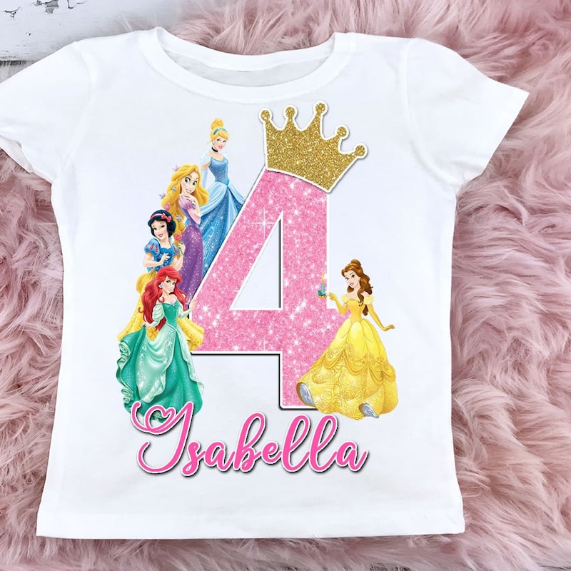 Princess Birthday Shirt - Etsy
