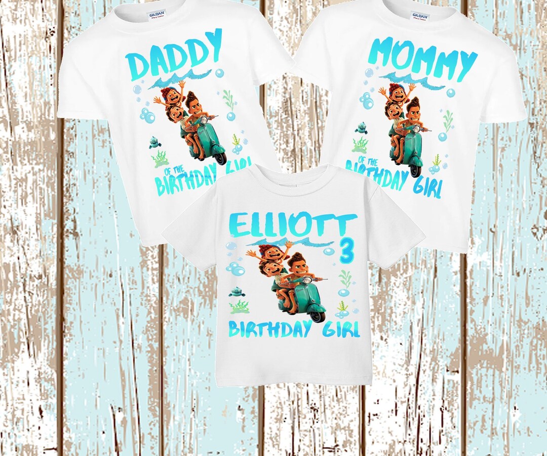 Luca Birthday Shirt, Luca Family Birthday Shirts, Birthday Boy Shirt ...