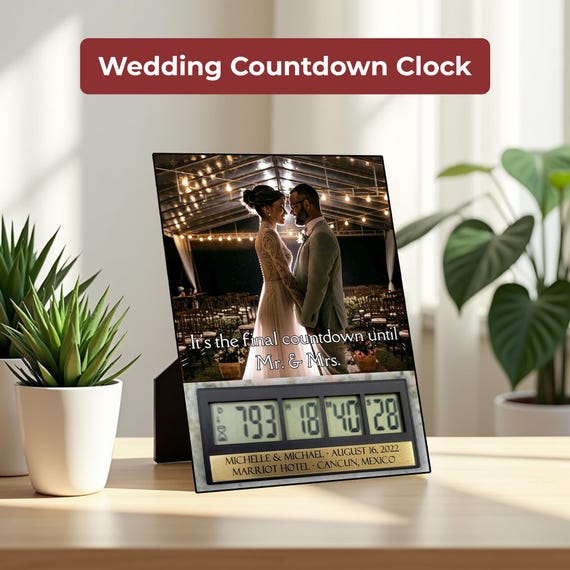 Wedding countdown clock 60 photos - Astyledwedding.com