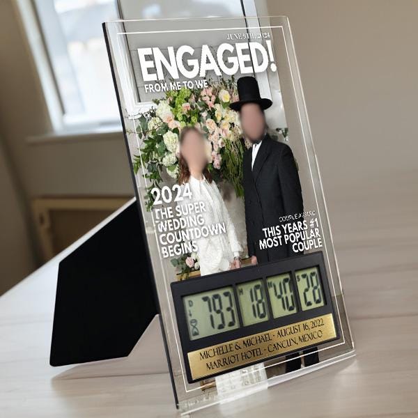 Wedding Countdown - Etsy