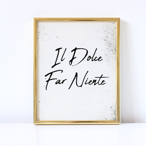Far Niente - Etsy