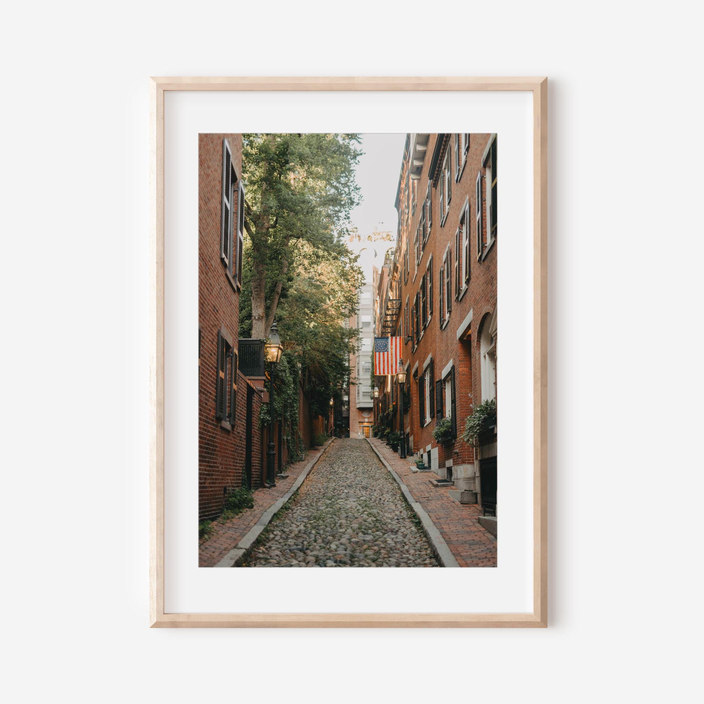 Fine Art Boston Print, Acorn Street Photograph, Beacon Hill Print ...
