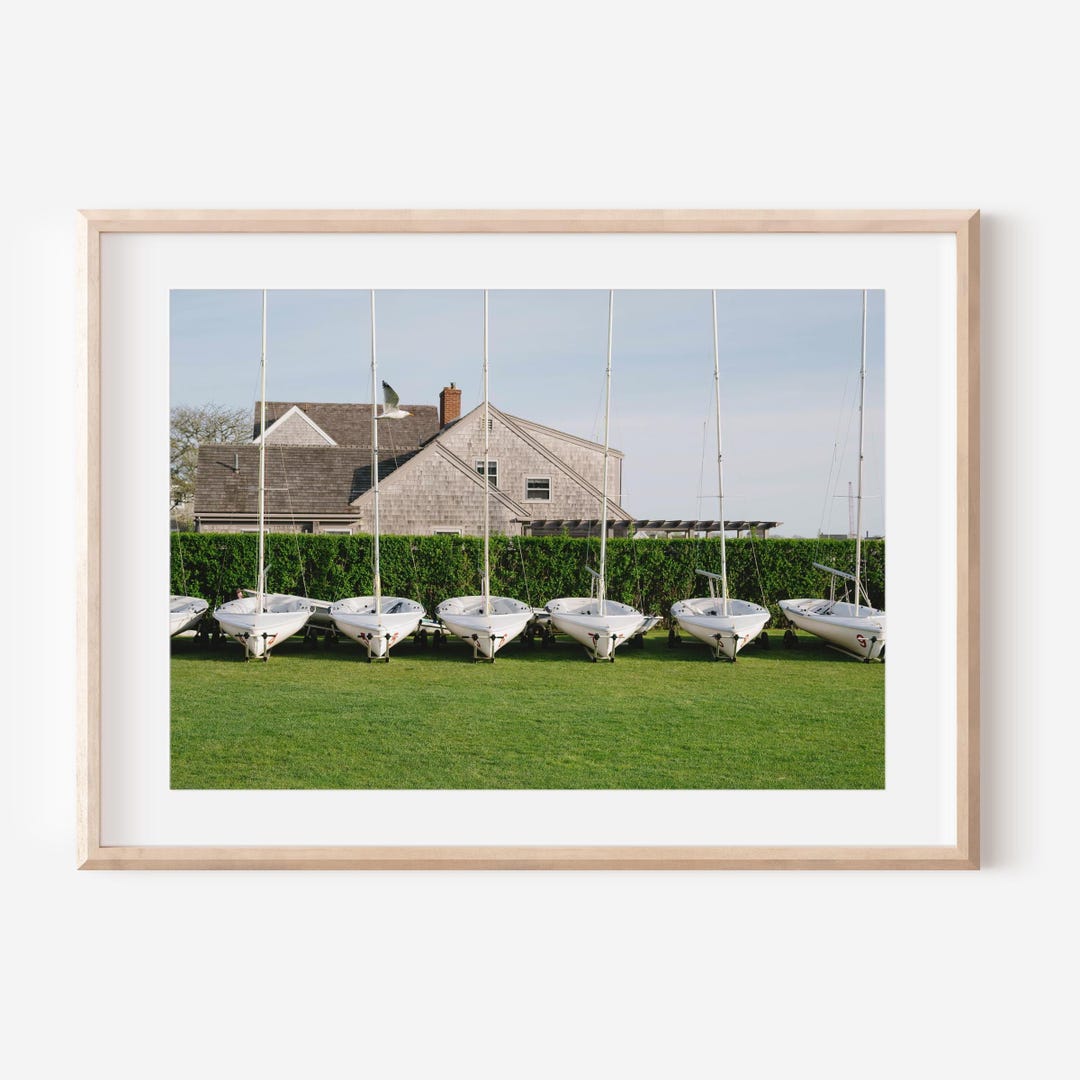 Cape Cod Sailboats Print – Coastal Wall Art, Nautical Photography ...