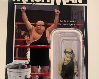 Danny Devito Trashman Figure - Etsy