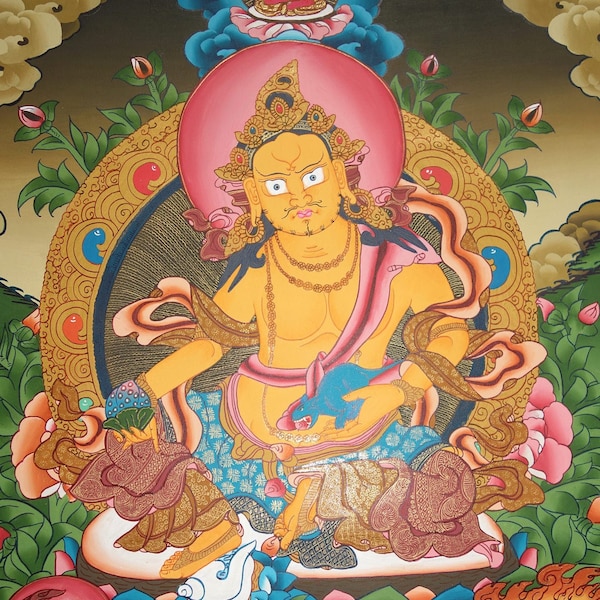 Tibetan God Painting - Etsy