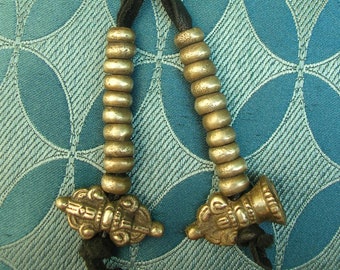 Bell & Dorje Copper Mala Counter for Mantra Reciter, Buddhist, Prayer ...