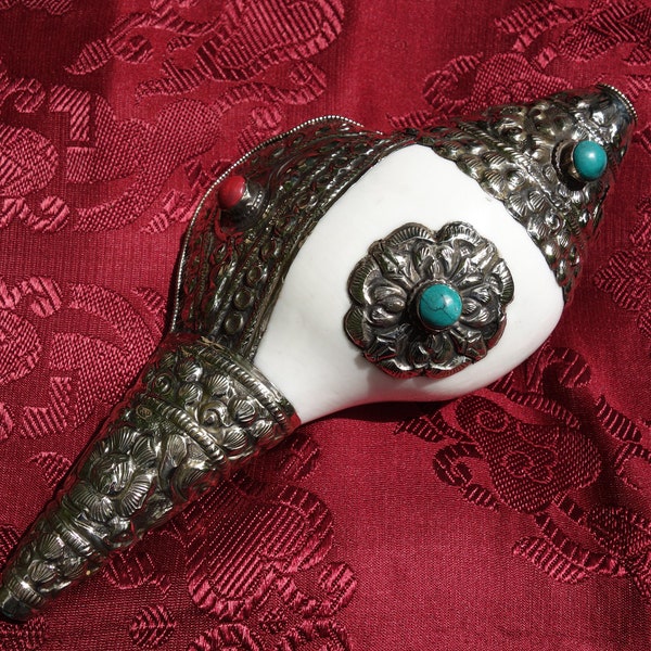 Vintage Tibetan Conch - Etsy UK
