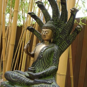 Old Big Beautiful Snake Naga Buddha Statue, Bronze From TIBET 6,3kg ...