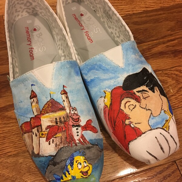 Hand Painted Shoes - Etsy