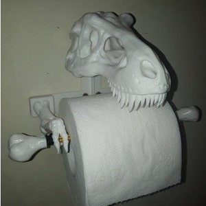 T-rex Toilet Paper Holder | Tyrannosaurus Rex | Dinosaur Gift | Home ...