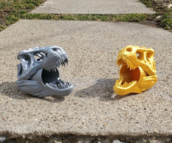 T-rex Planter T-rex Pen Holder Dinosaur Planter Dinosaur | Etsy