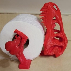 T-rex Toilet Paper Holder | Tyrannosaurus Rex | Dinosaur Gift | Home ...