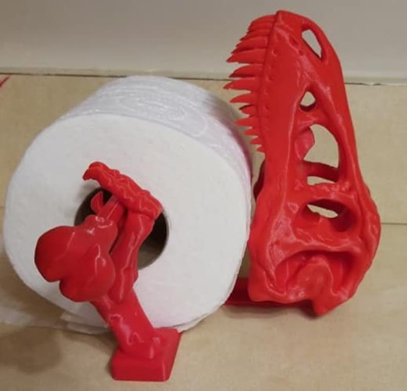 T-rex Toilet Paper Holder Tyrannosaurus Rex Dinosaur Gift - Etsy