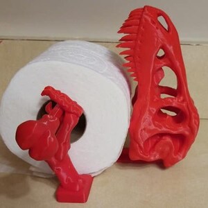 T-rex Toilet Paper Holder | Tyrannosaurus Rex | Dinosaur Gift | Home ...