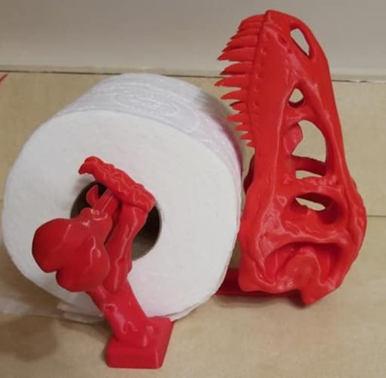 T-rex Toilet Paper Holder | Tyrannosaurus Rex | Dinosaur Gift | Home ...