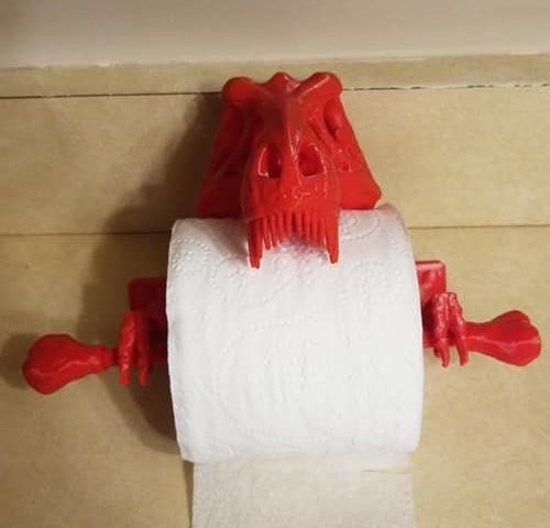 T-rex Toilet Paper Holder | Tyrannosaurus Rex | Dinosaur Gift | Home ...