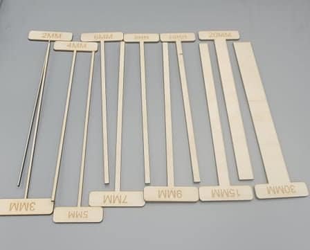 T Ruler Bookbinding Kit | Book Binding | Scrap Book Ruler | Collage Kit ...