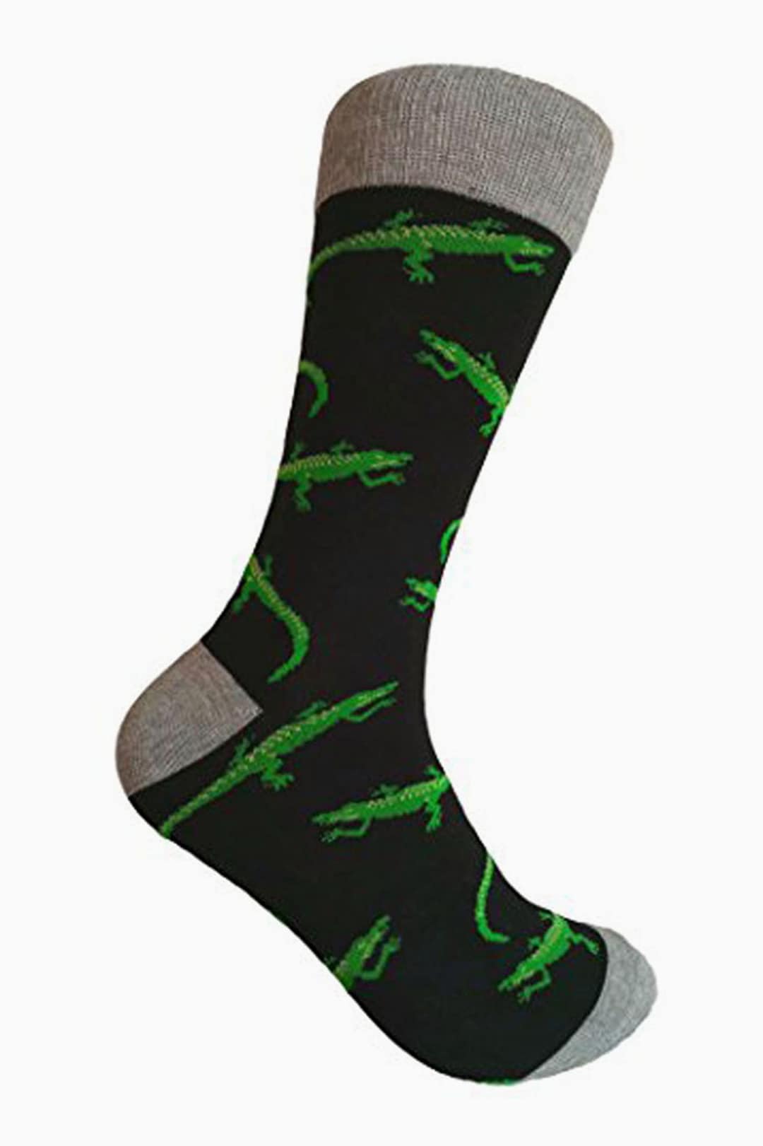 Men's Novelty Crocodile(alligator) Pattern Combed Cotton Dress Socks - Etsy