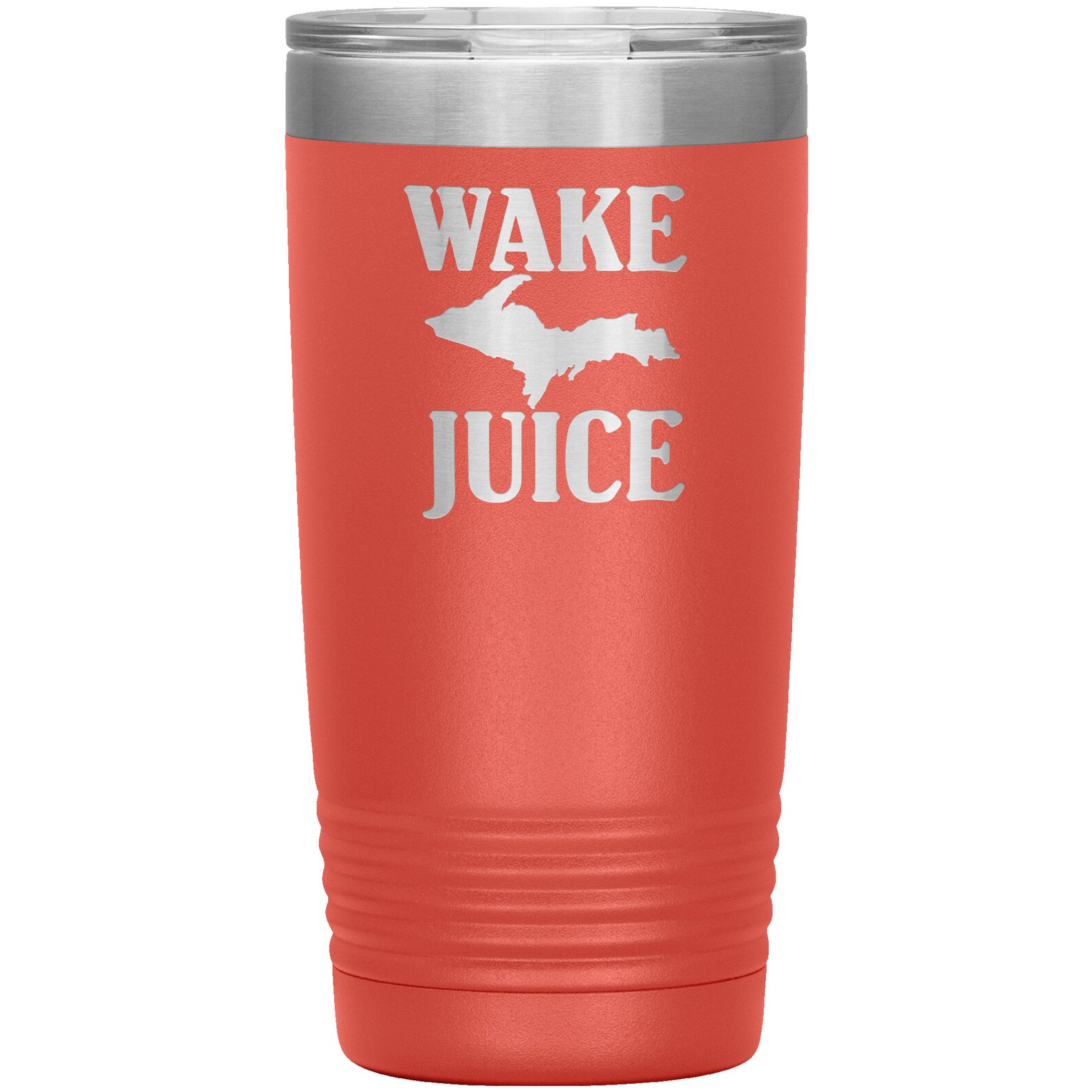 U.P. Coffee Tumbler 20 Oz Wake UP Juice Yooper Travel Mug - Etsy