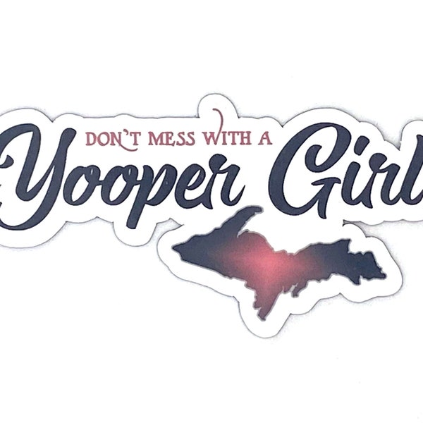 Yooper Decal Sticker - Etsy