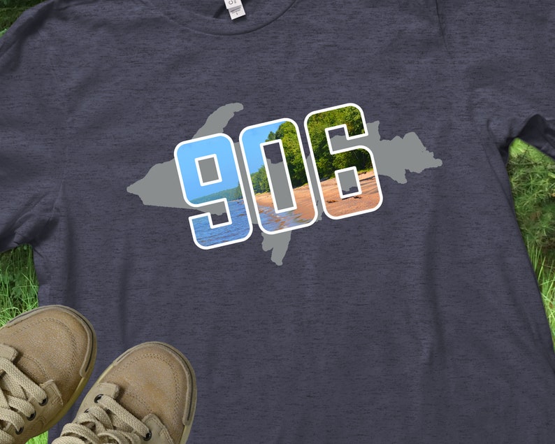 Yooper 906 T-shirt Upper Michigan Shirt Upper Peninsula - Etsy