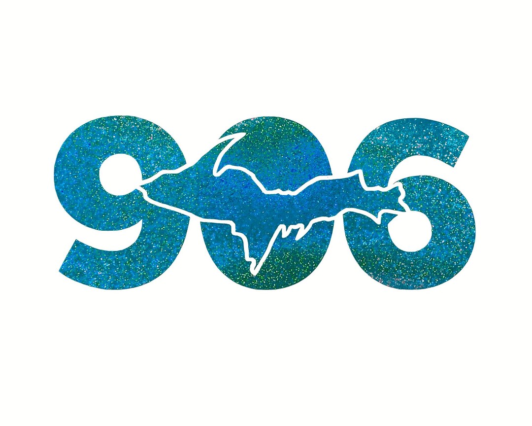 906 Car Decal, Upper Michigan Sticker, U.P. Sticker for Yoopers - Etsy