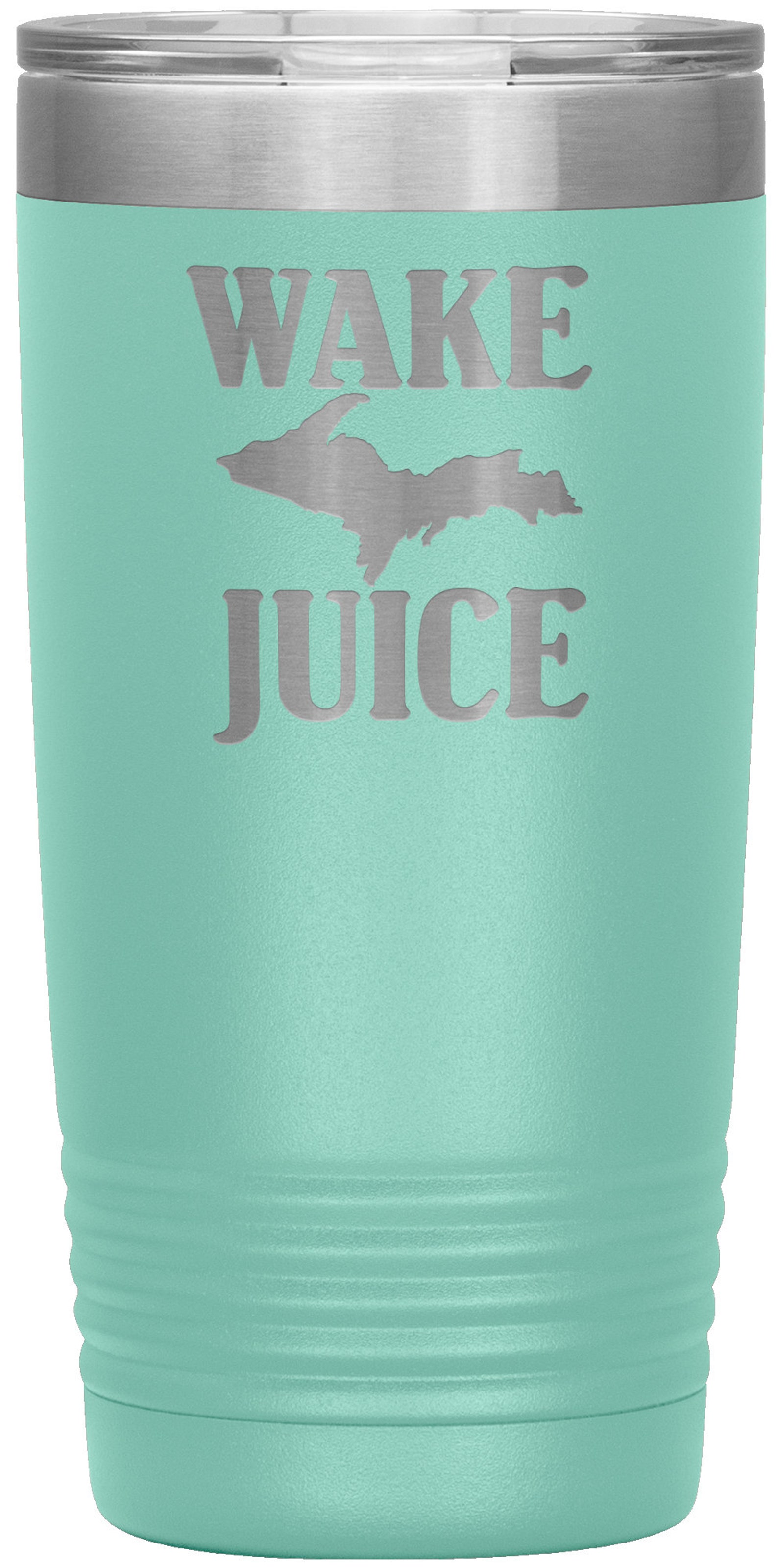 U.P. Coffee Tumbler 20 Oz Wake UP Juice Yooper Travel Mug - Etsy