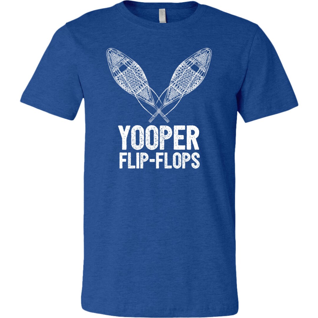 Yooper Flip Flops Shirt Unisex | Funny Upper Michigan T-shirt | Yooper ...