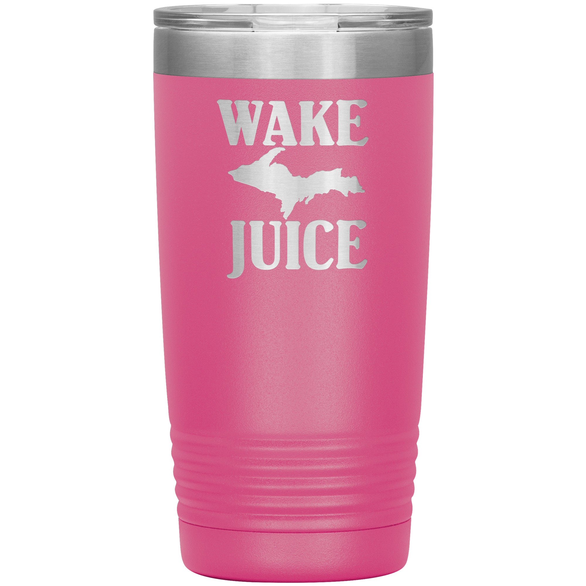 U.P. Coffee Tumbler 20 Oz Wake UP Juice Yooper Travel Mug - Etsy