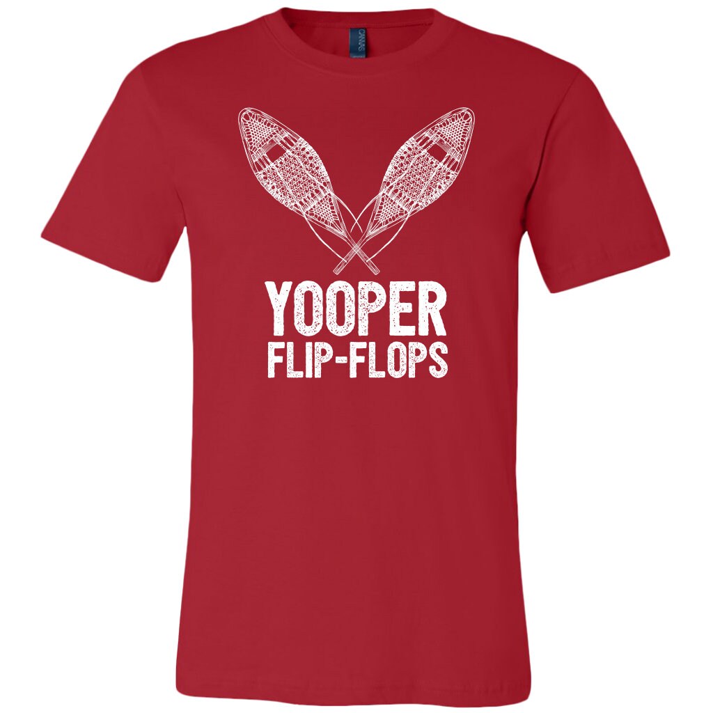 Yooper Flip Flops Shirt Unisex Funny Upper Michigan T-shirt Yooper Gift ...