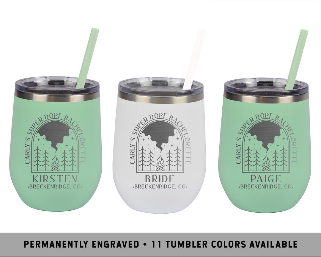 SUPER DOPE Wine TUMBLER | Dope Bachelorette Party Cups | Stoner ...